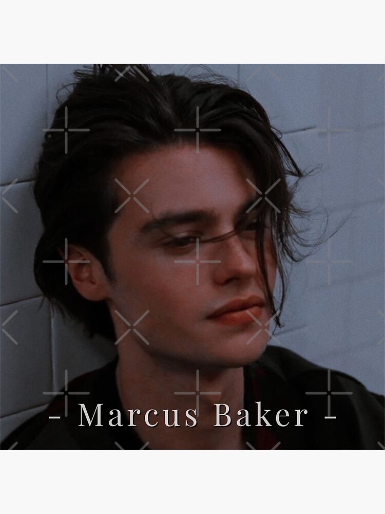 "marcus baker " Sticker by CrazyFace5 | Redbubble