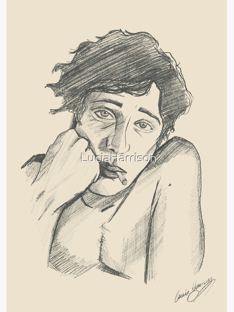 "Nicolas Meloni" Sticker for Sale by LuciaHarrison | Redbubble