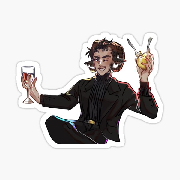 "Jschlatt chilling " Sticker by Ace3523 | Redbubble