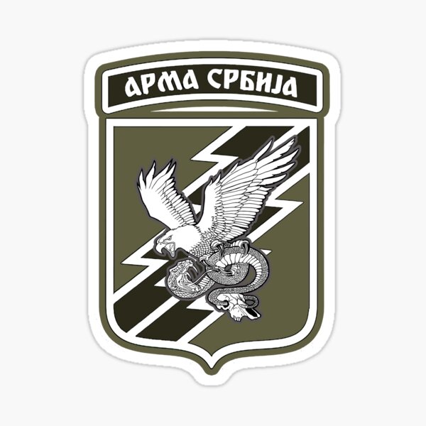 Arma Srbija Grb Sticker For Sale By Armasrbija33 Redbubble