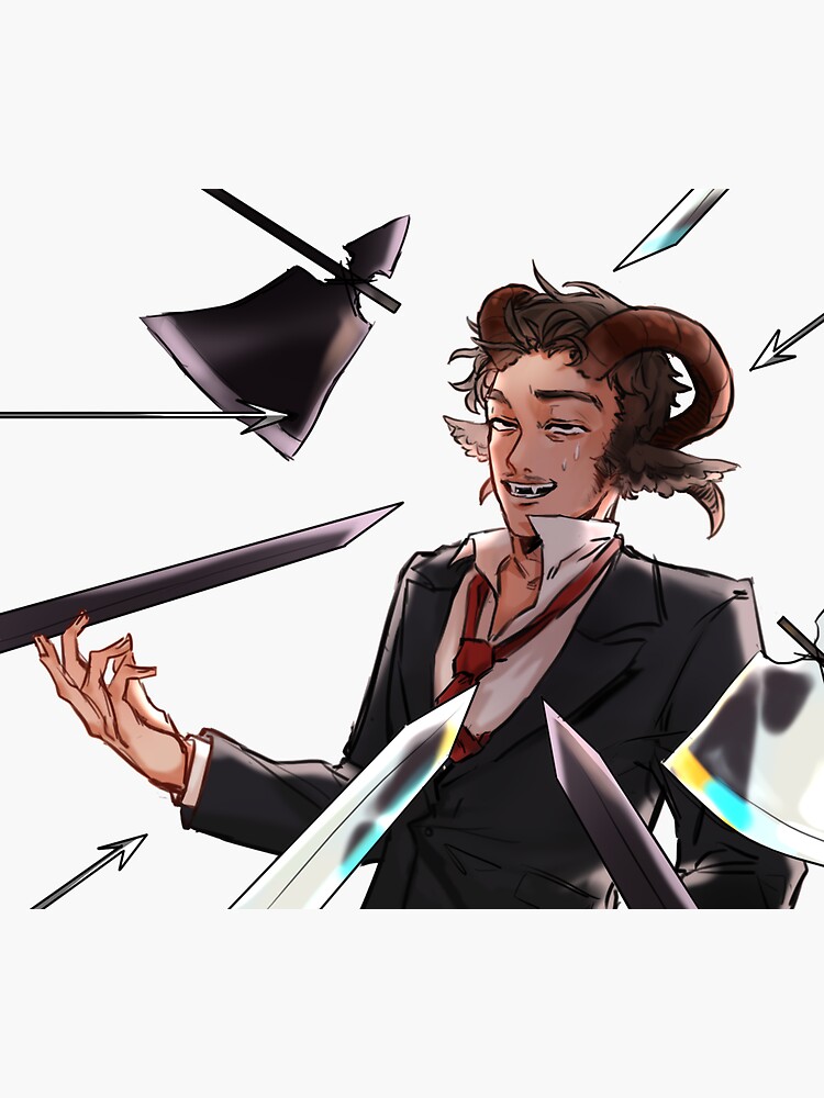 "No one likes JSchlatt" Sticker for Sale by aurii ace | Redbubble