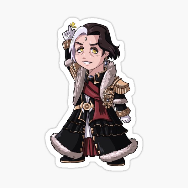 "Chibi Emet Selch" Sticker for Sale by DeiXIV | Redbubble
