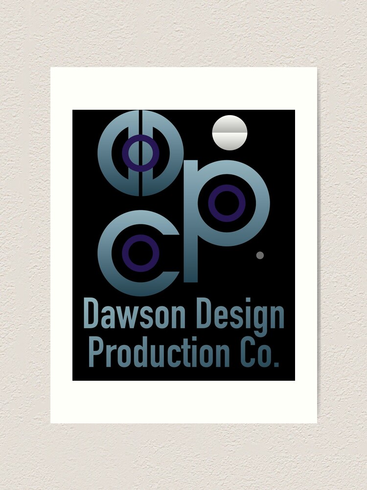 "Dawson Design Production Co. Logo" Art Print for Sale by ...