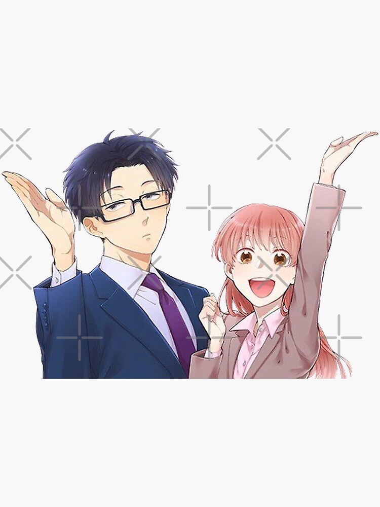 Wotakoi Love Is Hard For Otaku Sticker For Sale By Violetbubbles