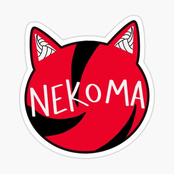"Nekoma- Haikyuu" Sticker by BalterBean | Redbubble