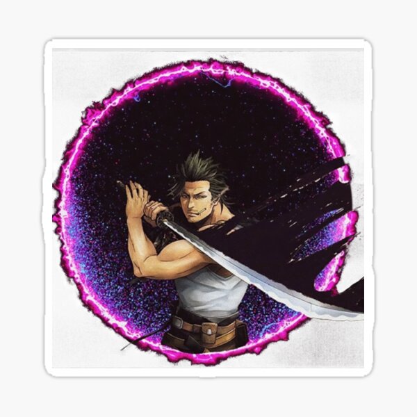 "&Black Clover& - Yami Captain" Sticker for Sale by JordynLadukeg65 ...