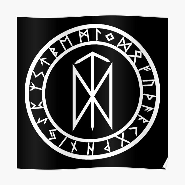 Póster «Runa III /// Círculo de runas (Variante II)» de FosterChild7 ...