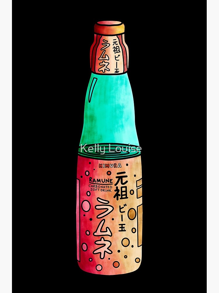 "Ramune Soda Japanese Drink" Poster for Sale by kellylouisev | Redbubble