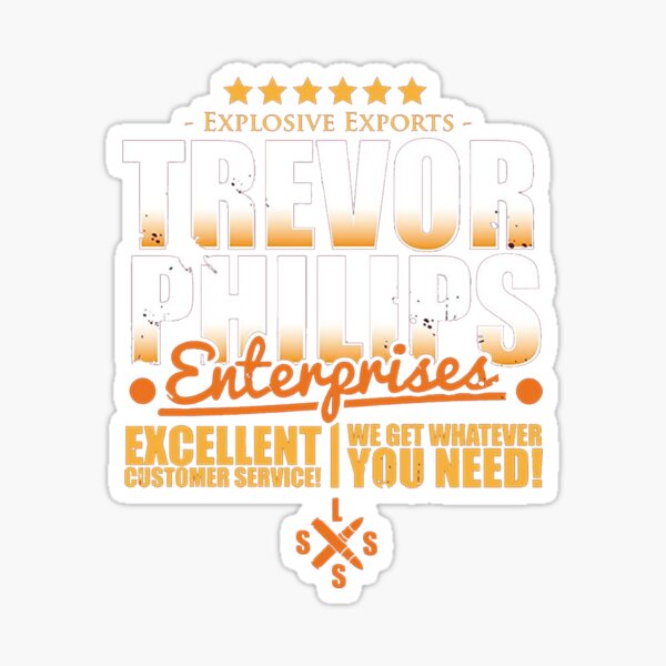 Trevor Philips Stickers | Redbubble