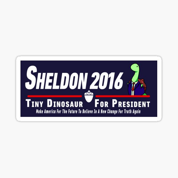 "Sheldon 2016 (Navy)" Sticker for Sale by Panaran | Redbubble