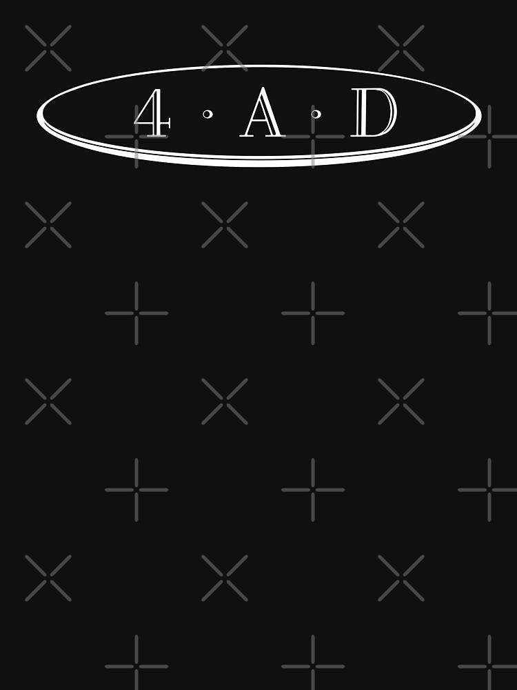 "4AD Logo" T-shirt for Sale by ear-candy | Redbubble | 4ad t-shirts ...