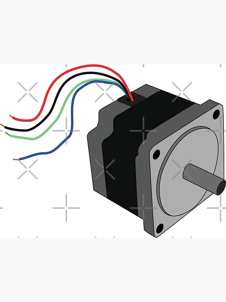 "Stepper Motor" Poster for Sale by Mrak-Store | Redbubble