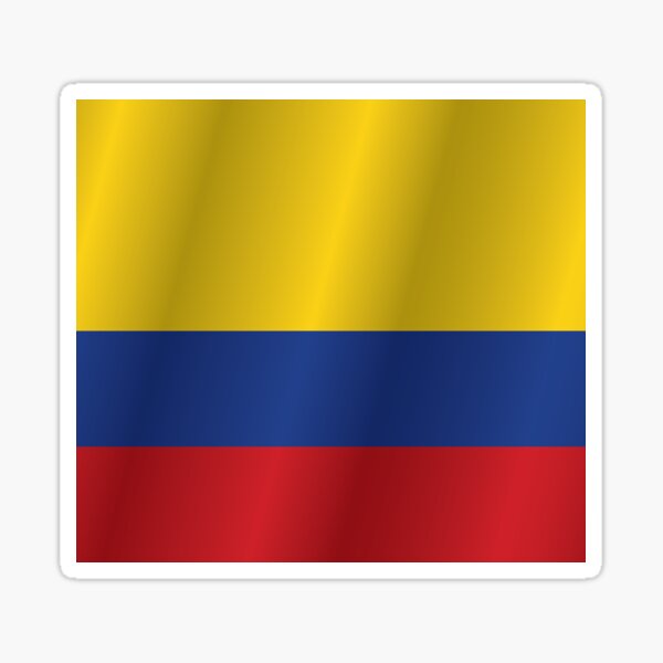 "Colombia flag" Sticker for Sale by ARTPICSS | Redbubble