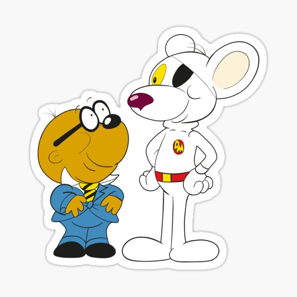 Danger Mouse Stickers | Redbubble