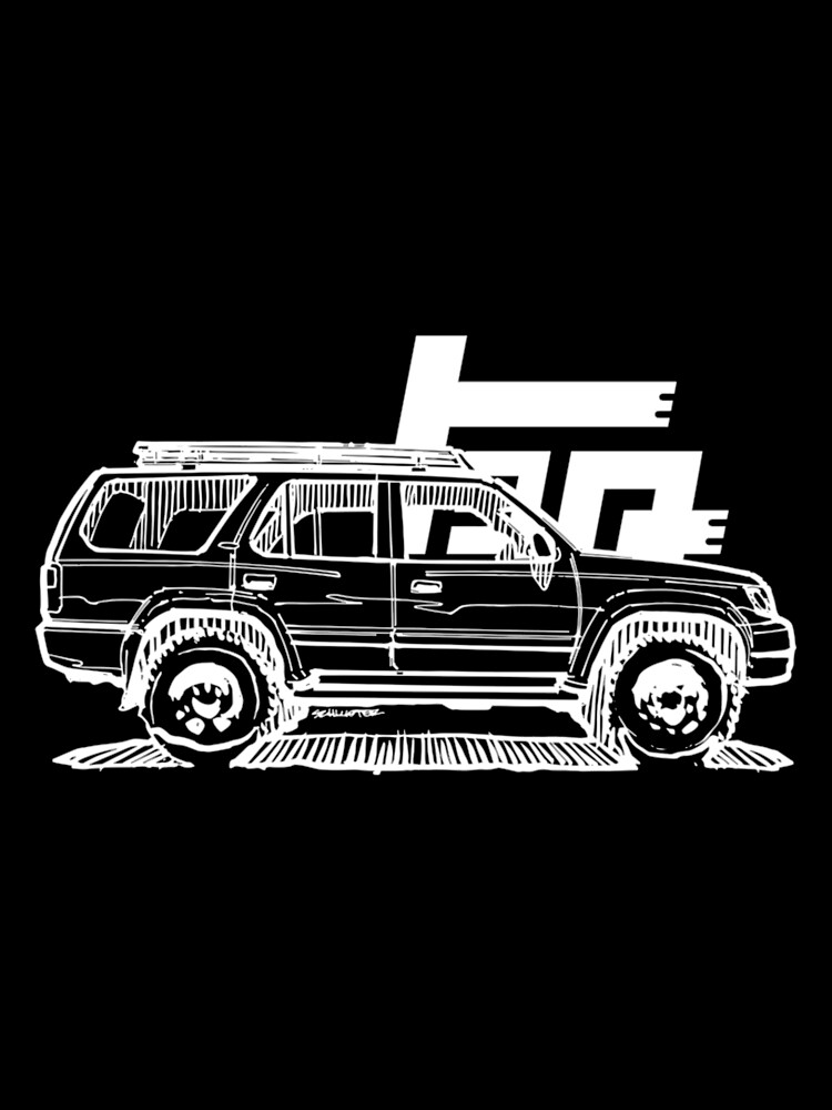 "3rd Gen 4Runner TRD" Poster for Sale by ElseHeathcote | Redbubble