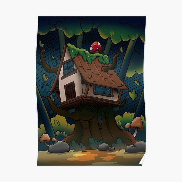 "Treehouse" Poster by LegendaryVortex | Redbubble