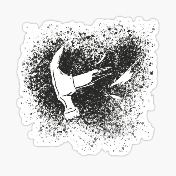 "Hammer Break" Sticker for Sale by KPCStudios | Redbubble
