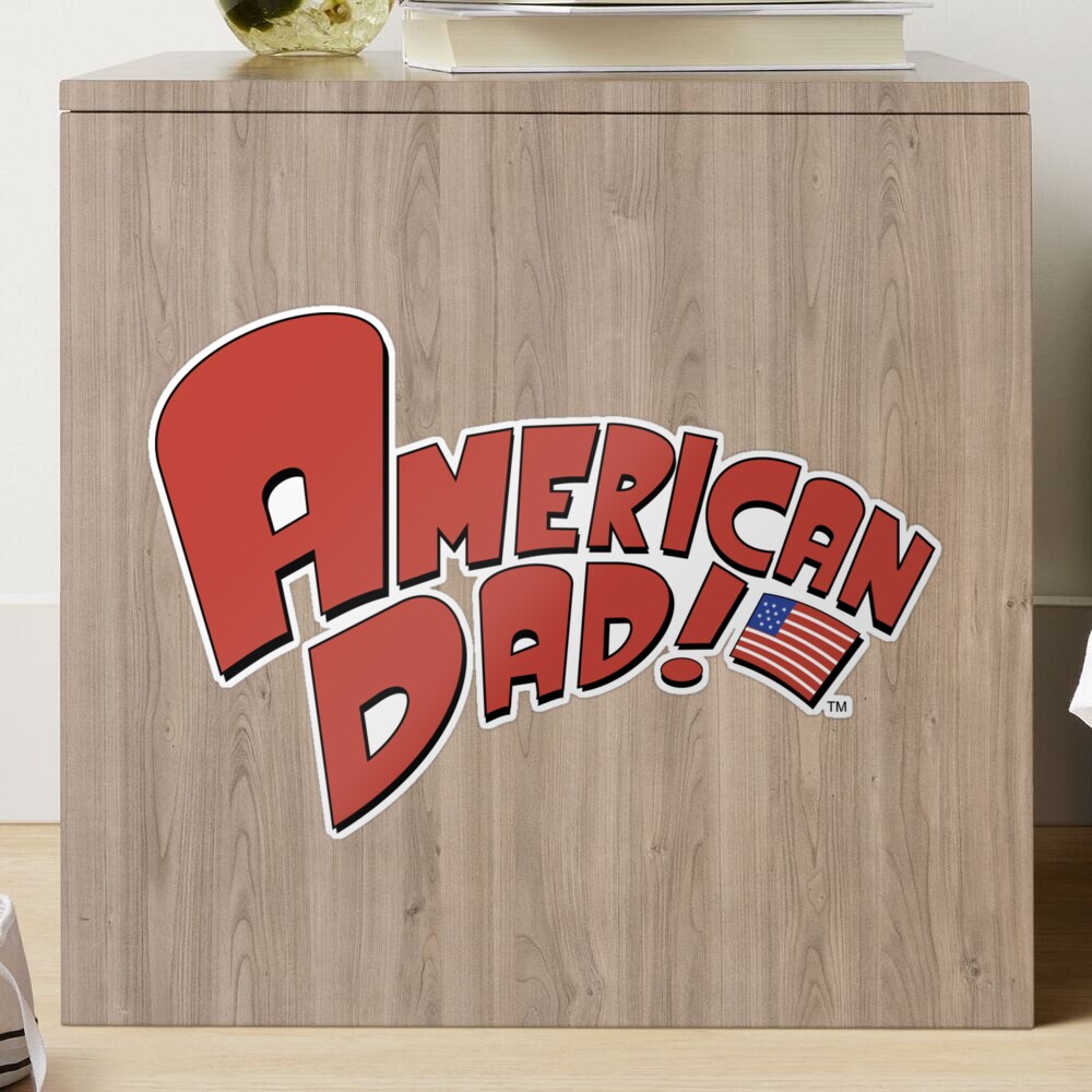 American Dad Logo American Dad Logo" Sticker For Sale By Olivia Krig