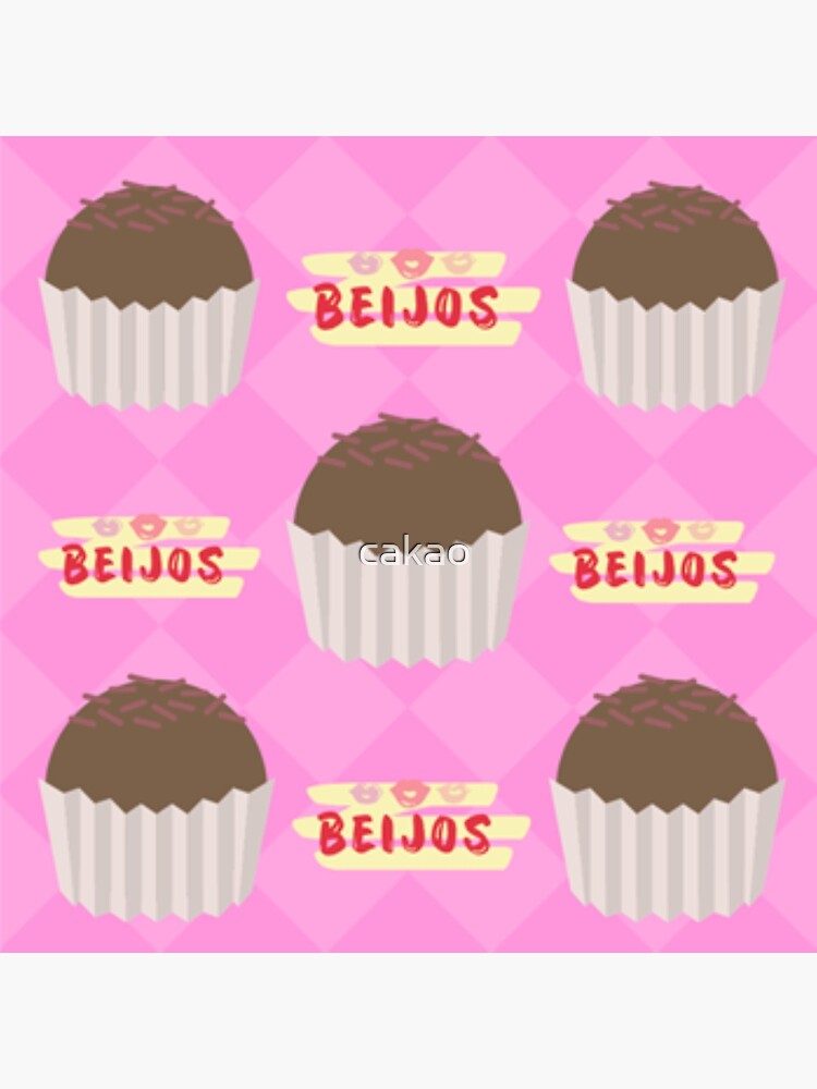 "BRIGADEIRO" Poster for Sale by cakao | Redbubble