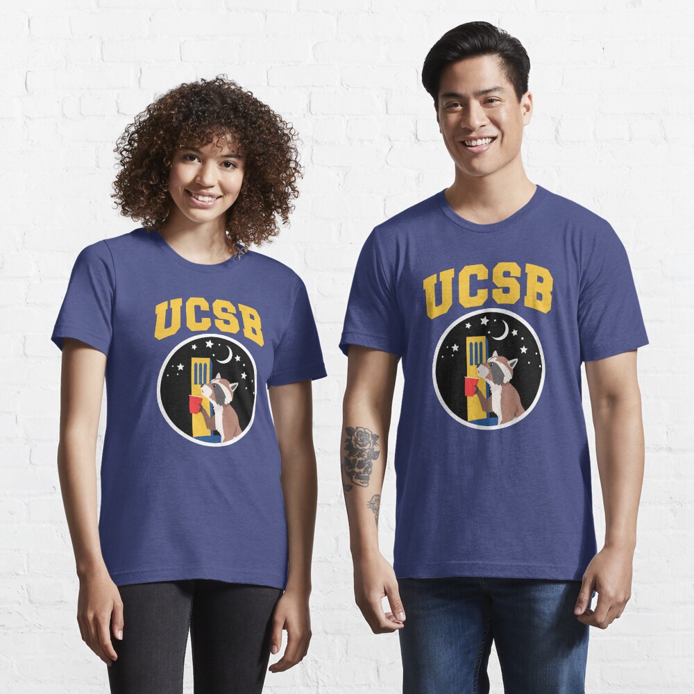 "UCSB Raccoon" T-shirt for Sale by olliefu | Redbubble | ucsb t-shirts ...