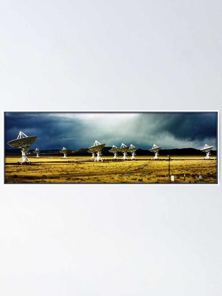 "VLA - Very Large Array" Poster for Sale by pensacolian | Redbubble