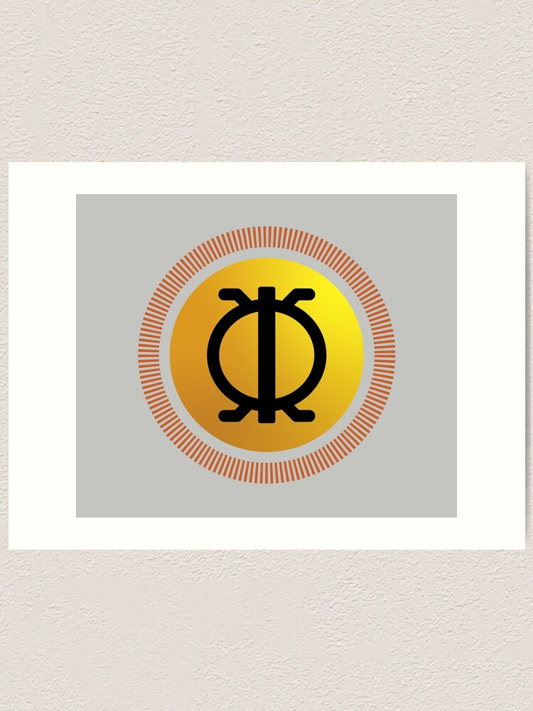 "Wawa Aba African Adinkra symbol" Art Print by IkonolexiArt | Redbubble