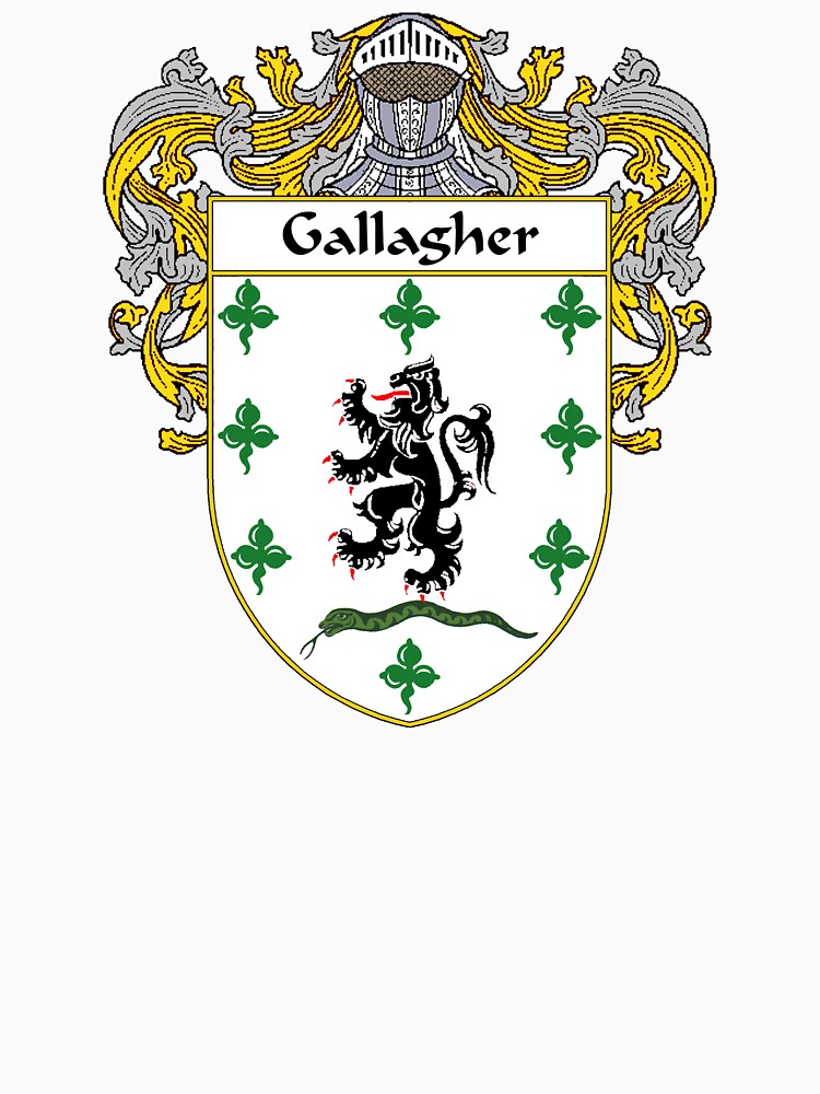 "Gallagher Coat of Arms/Family Crest" Pullover Hoodie for Sale by ...