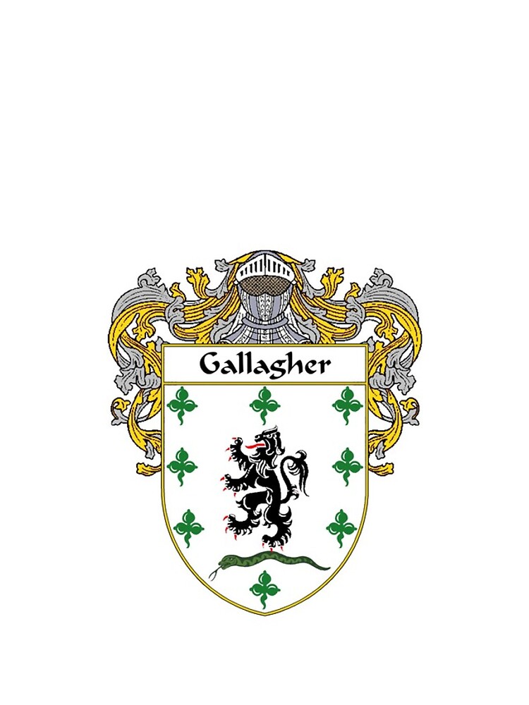 "Gallagher Coat of Arms/Family Crest" iPhone Case for Sale by IrishArms ...