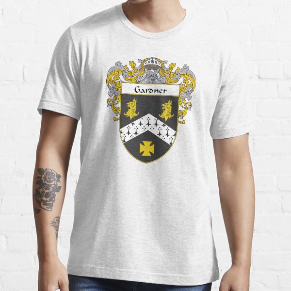 "Gardner Coat of Arms/Family Crest" T-shirt for Sale by IrishArms ...