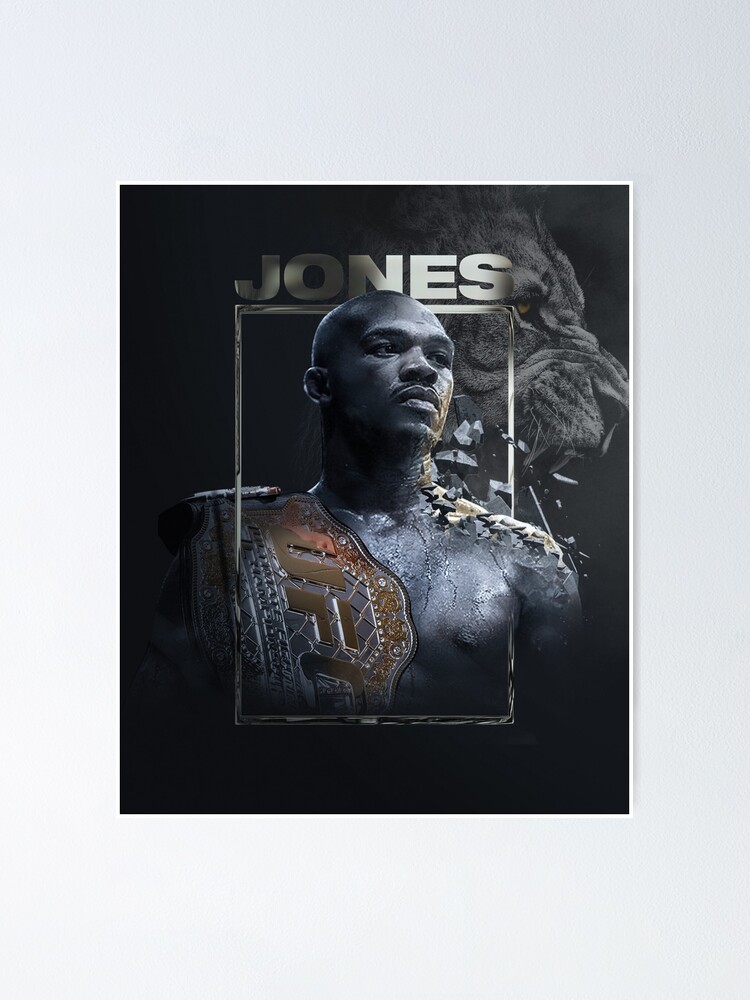 "Wallpaper Jon Jones" Poster for Sale by kiyaadi32 | Redbubble