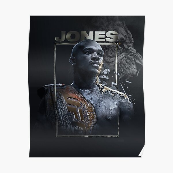 "Wallpaper Jon Jones" Poster for Sale by kiyaadi32 | Redbubble