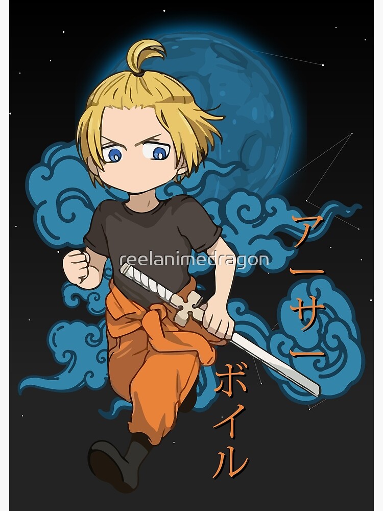 "Arthur Boyle Genius Look - Fire Force" Poster for Sale by ...