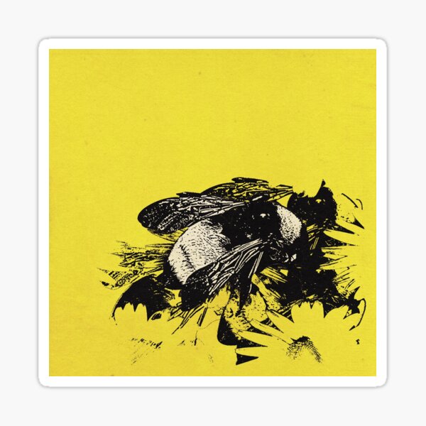 "FLOWER BOY BEE" Sticker for Sale by almalpz | Redbubble