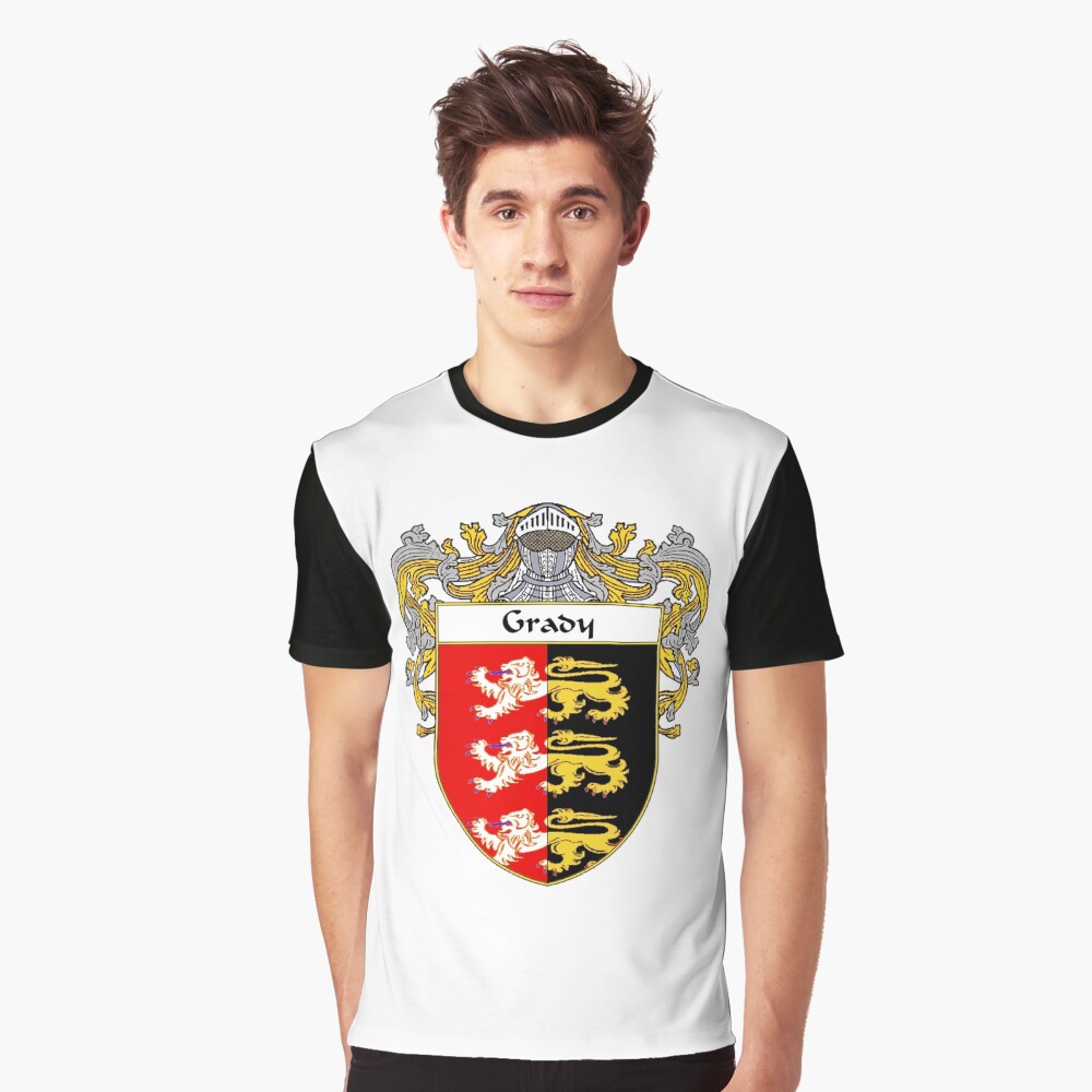 "Grady Coat of Arms/Family Crest" Sticker for Sale by IrishArms | Redbubble