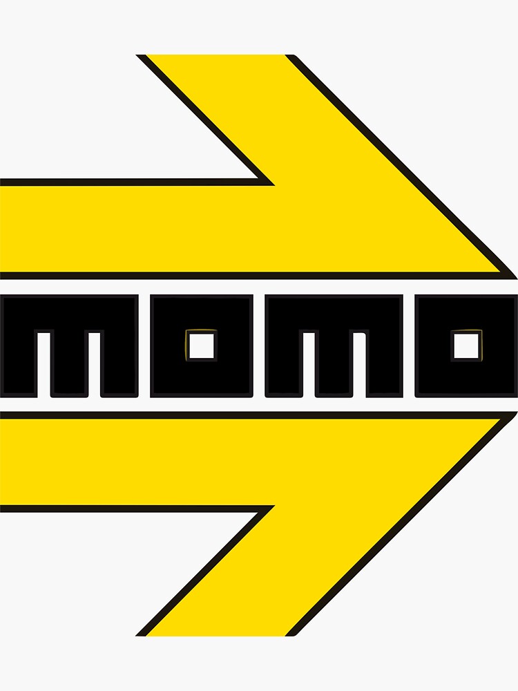 "Momo Racing" Sticker for Sale by didonh83 | Redbubble