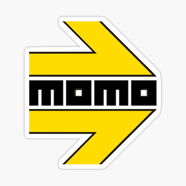 "Momo Racing" Sticker for Sale by didonh83 | Redbubble