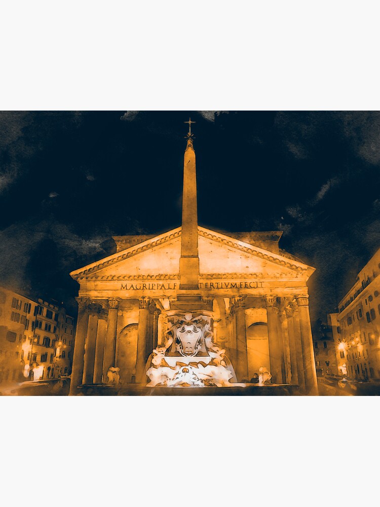 "The Roman Pantheon" Sticker for Sale by ErianAndre | Redbubble