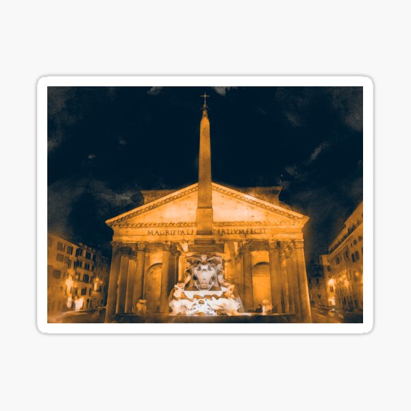"The Roman Pantheon" Sticker for Sale by ErianAndre | Redbubble