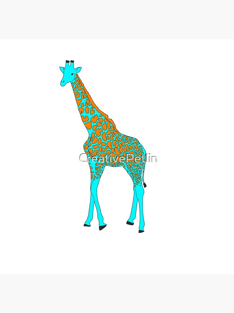 "Bluey the Giraffe" Poster for Sale by CreativePetlin | Redbubble
