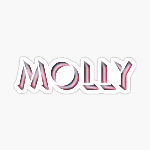 "Molly" Sticker for Sale by Melmel9 | Redbubble