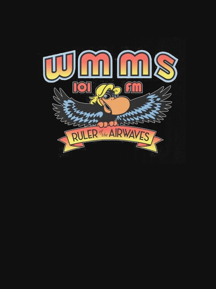 "WMMS 101 FM Radio Shirt, Sticker, Hoodie, Decal" T-shirt for Sale by ...