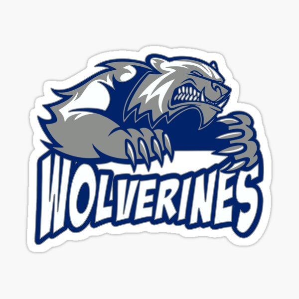 Pegatina «Logotipo de Wolverines Sports» de DavidAyala | Redbubble