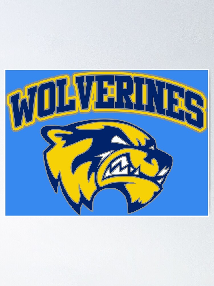 "Wolverines Sports Logo" Poster by DavidAyala | Redbubble