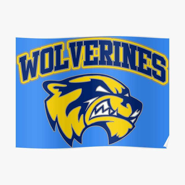 "Wolverines Sports Logo" Poster by DavidAyala | Redbubble