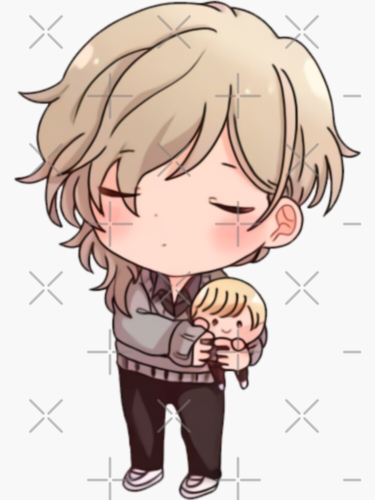 Pegatina «Lindo koshiro itome chibi» de ANIME-T-shirts | Redbubble