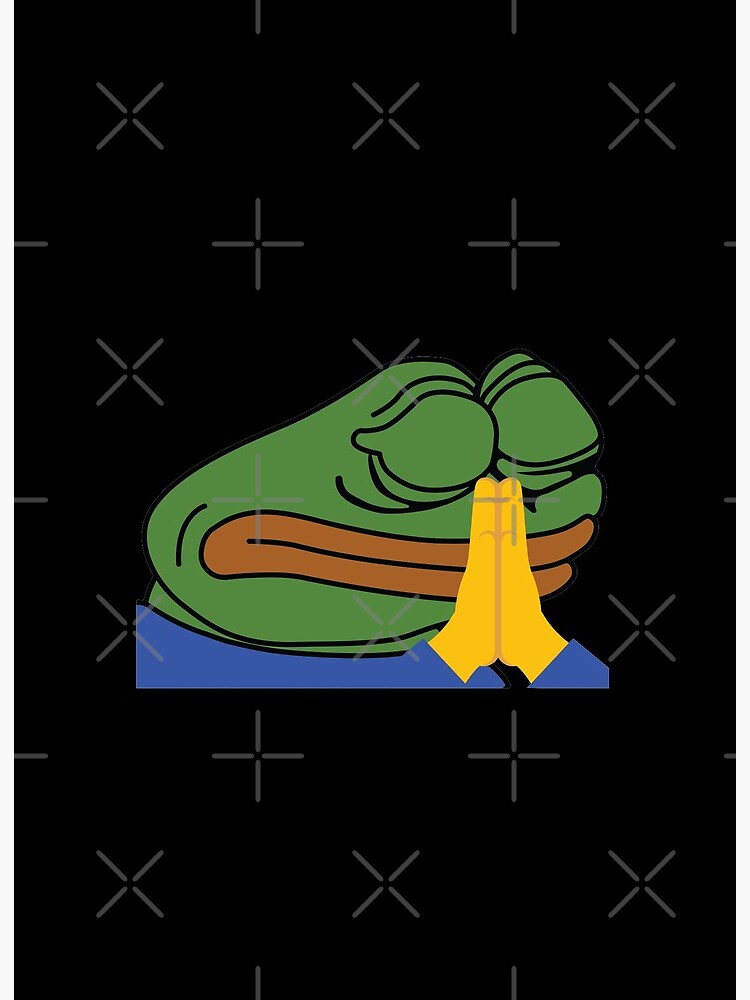 "Prayge Emote High Quality" Art Board Print for Sale by SimplyNewDesign ...