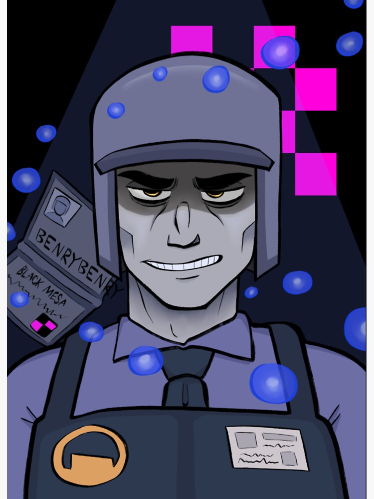 "Benry Poster HLVRAI" Sticker for Sale by EdmundOberbrun | Redbubble