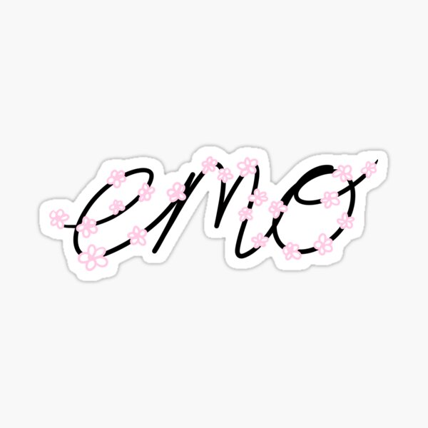 "emo" Sticker for Sale by BeethovenDay | Redbubble
