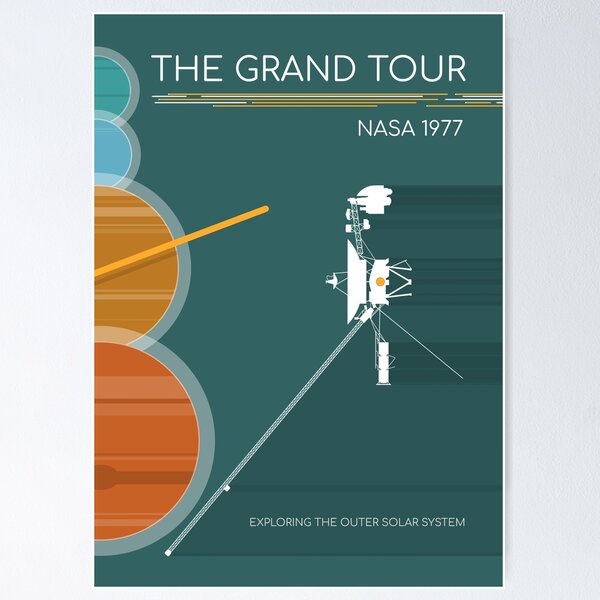 "Voyager: The Grand Tour. NASA 1977. Exploring The Outer Solar System ...
