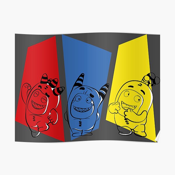 Oddbods Posters | Redbubble